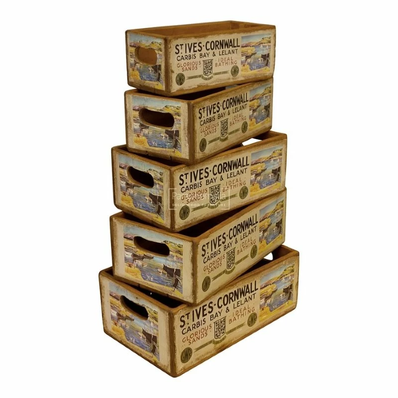 Vintage Shipping Crates Bespoke Wooden Shipping Crate/Box, Made For